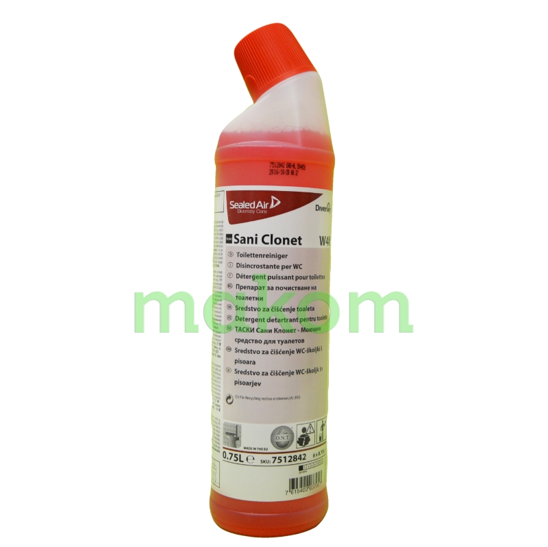 Taski Sani Clonet 0,75L-čistilo za WC školjko**805395 | Makom