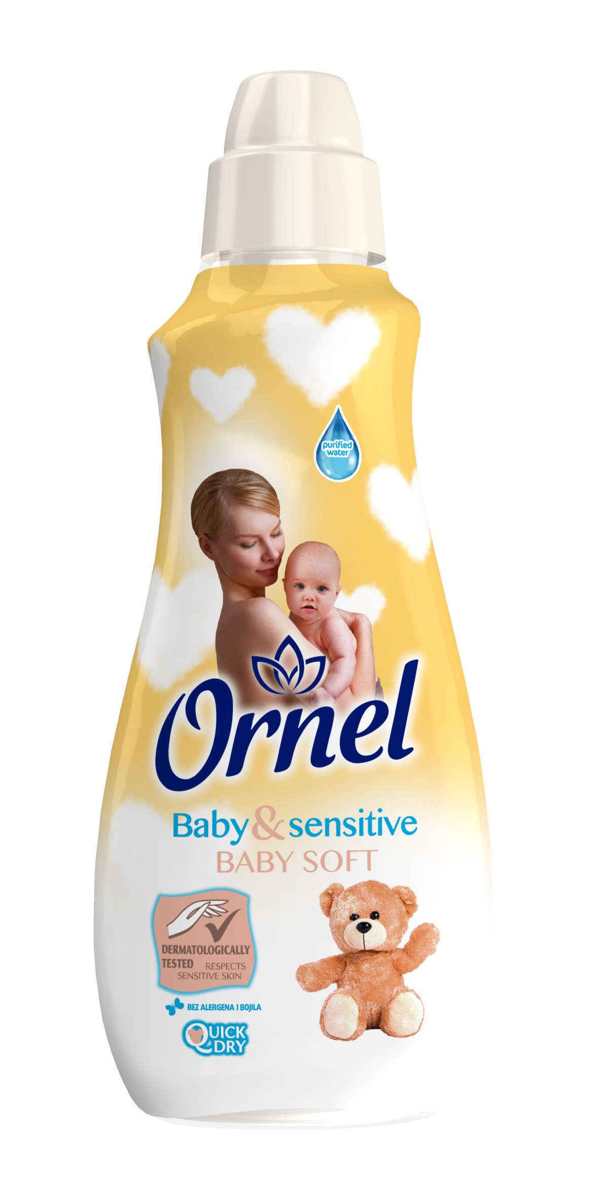 Mehčalec Ornel Baby&sensitive 900ml | Makom